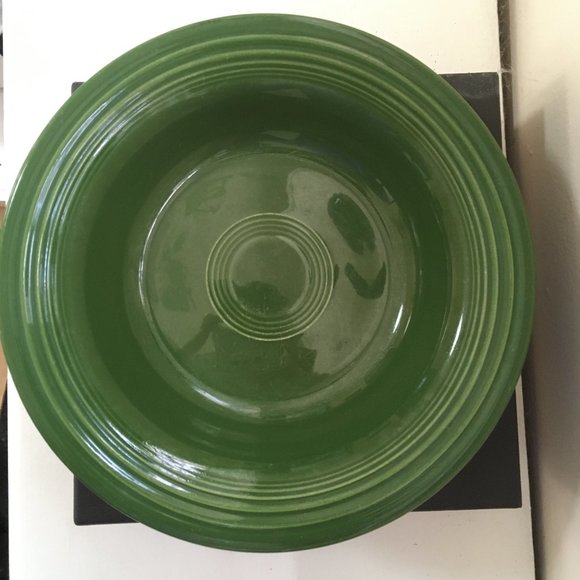 Fiestaware | Dining | Vintage Fiestaware Deep Plate Forest Green | Poshmark